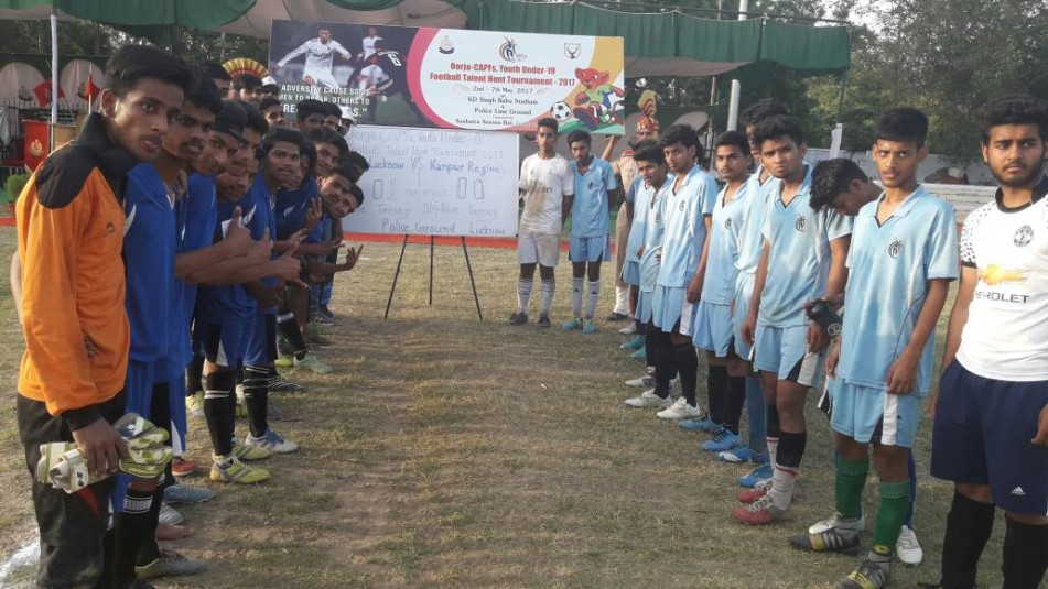 Match played in between Kanpur Region and KVS Lucknow at