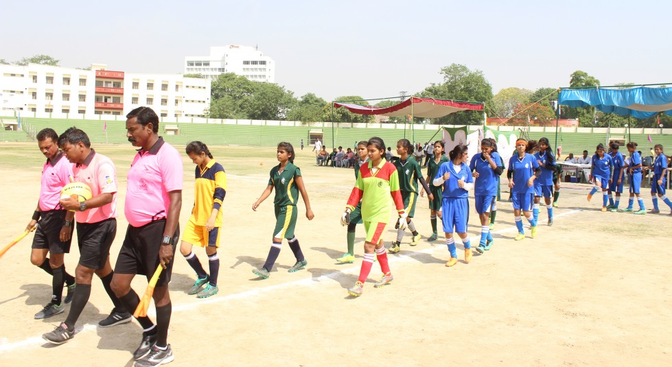 Match played in between Mirzapur Region and KVS Lucknow KD